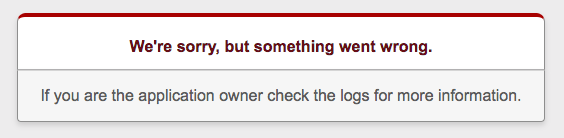 Heroku トラブル「We're sorry, but something went wrong」と言われたら #Heroku - Qiita