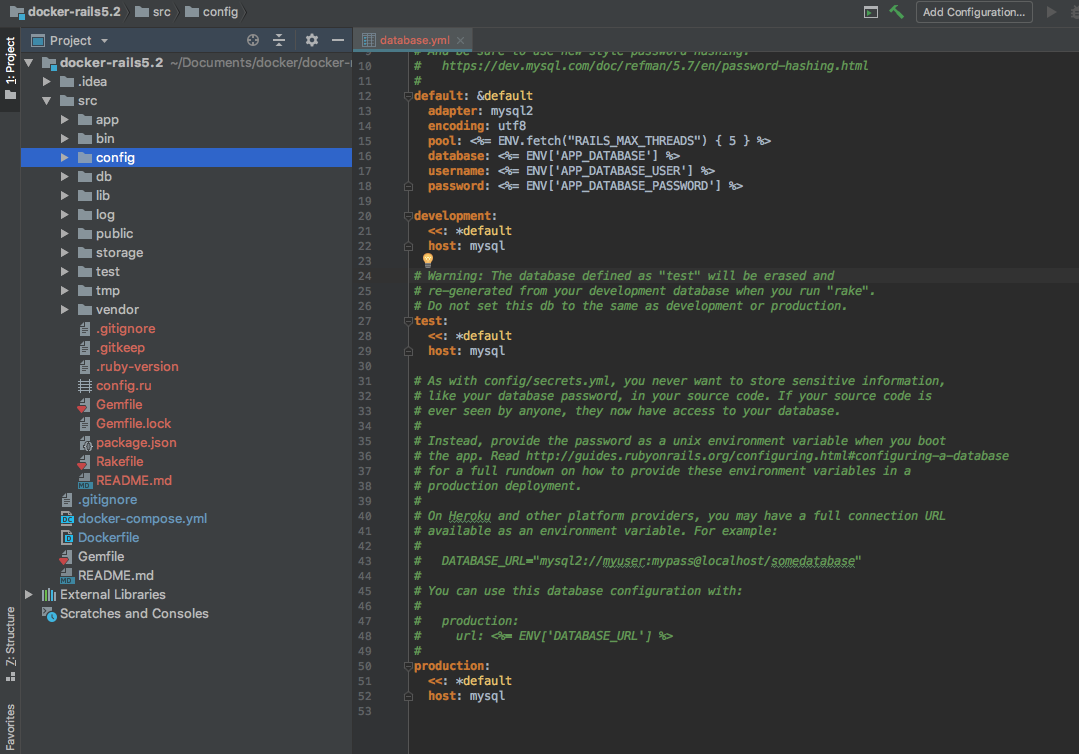Ruby on railsのDockerイメージ作成(再) - Qiita