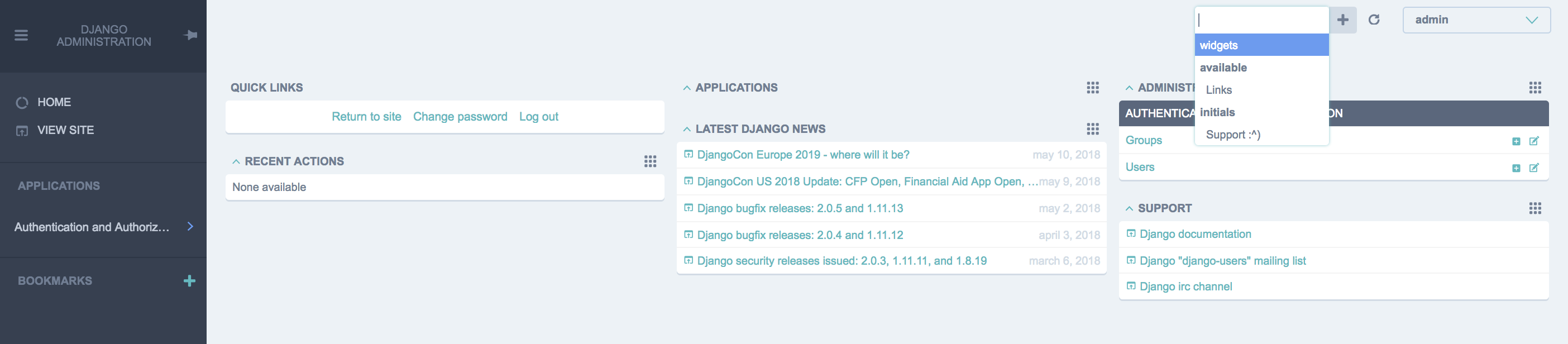 django-jetの利用手順 #Python - Qiita