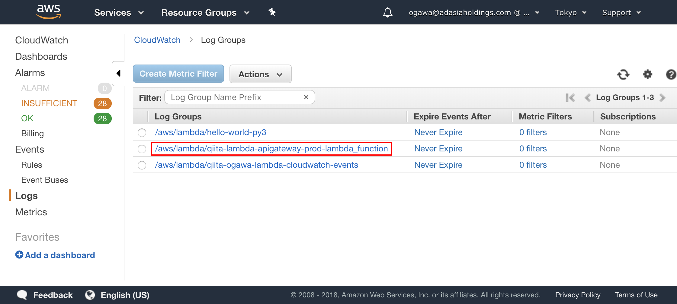 Serverless Frameworkでお手軽サーバーレス（基本編） #AWS - Qiita