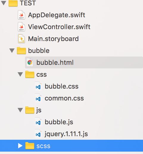 iOSでlocal htmlファイルを読み込むときに表示されなくてハマったのでメモ #swift3 - Qiita
