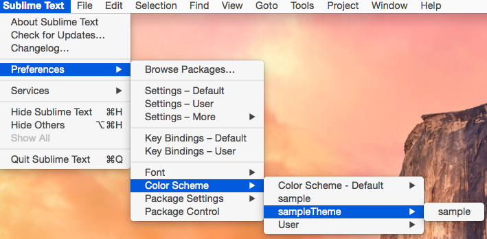 Sublime Text 3のカラースキームの変更と作成 #SublimeText - Qiita