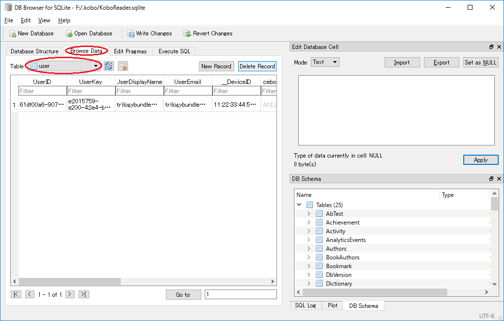 kobo電子書籍リーダーの初期セットアップをスキップする方法 #SQLite - Qiita
