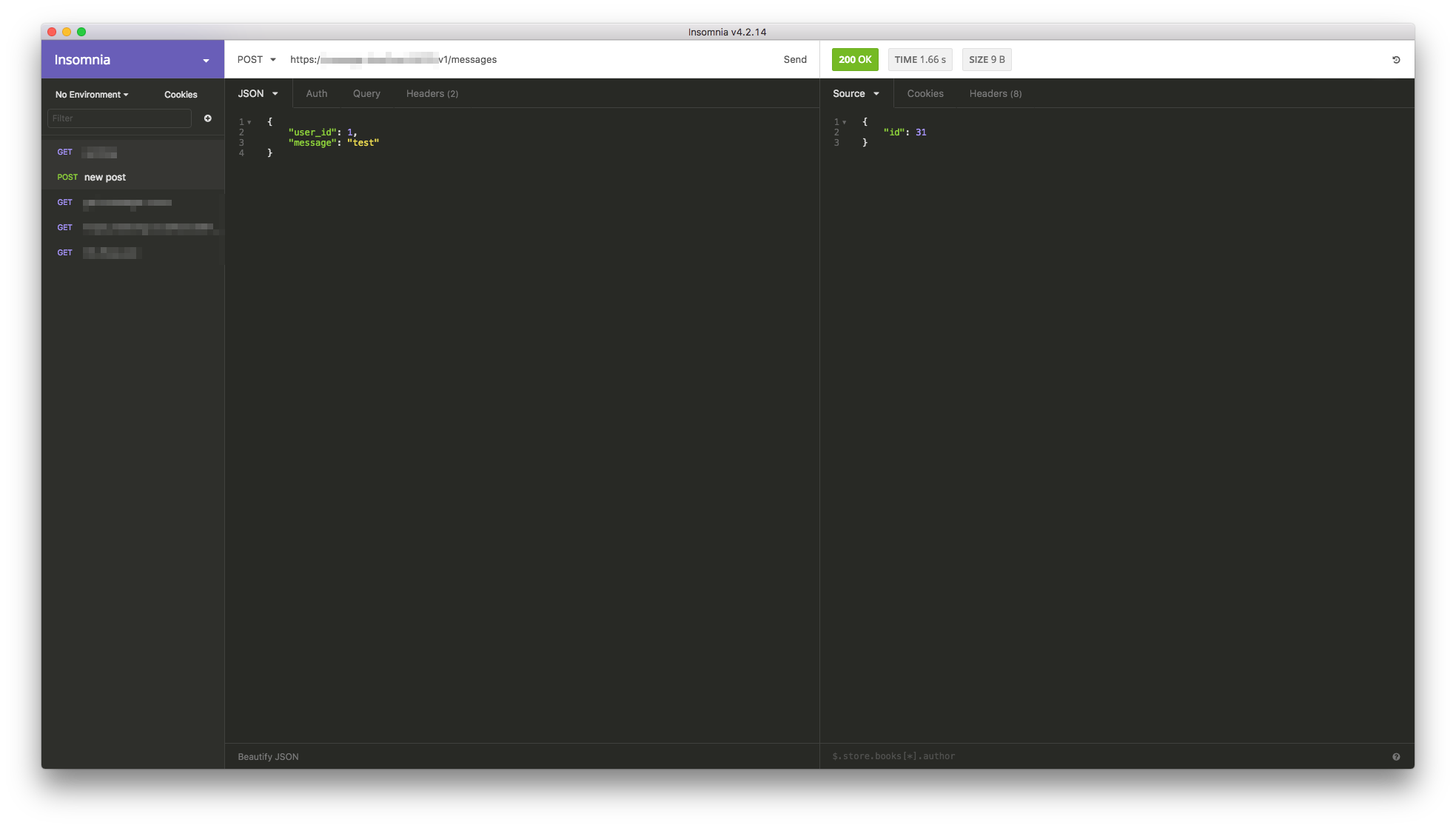 RESTベースのAPIの動作確認を行うならInsomniaが便利 #テスト - Qiita