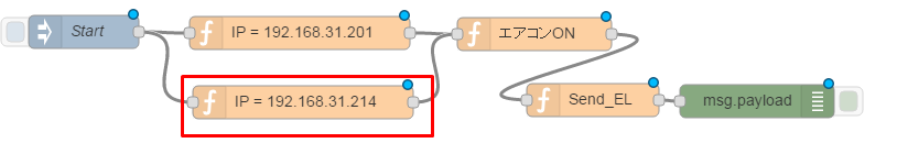 Node-REDを使ってECHONET Lite機器を制御する2 #node-red - Qiita