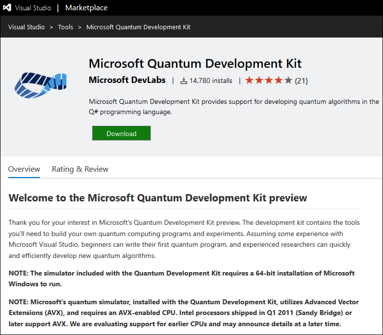 新言語「Q#」を動かしてみる #Microsoft - Qiita