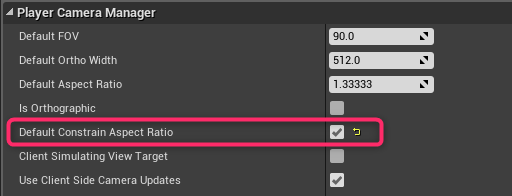UE4でWindowサイズにかかわらずゲーム画面のアスペクト比を固定する方法。つまりレターボックス。 #UE4 - Qiita