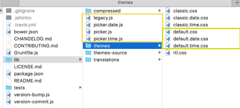 pickadate.jsを使ってカッコいい予約フォームを作ってみた(demo有) #JavaScript - Qiita
