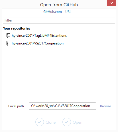 VisualStudio2017からSSHでGitHubに接続する方法 #GitHub - Qiita