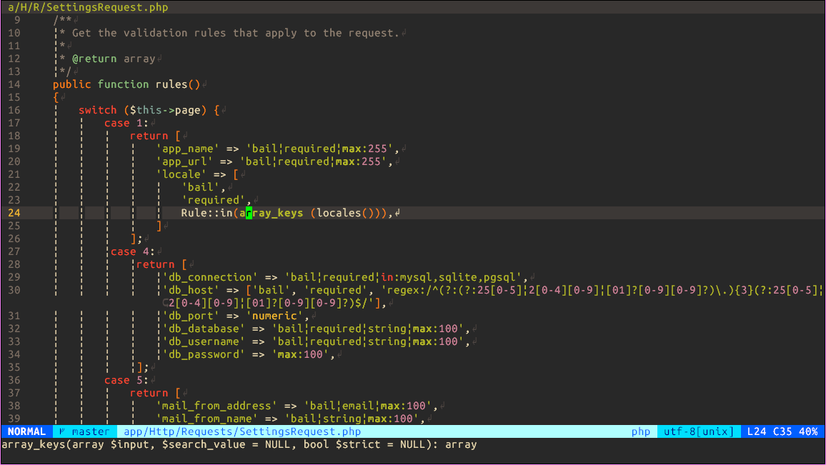 VimでPHPを書くならPhpactorを使うと便利そう(入力補完・ジャンプ・リファクタリング) #IDE - Qiita