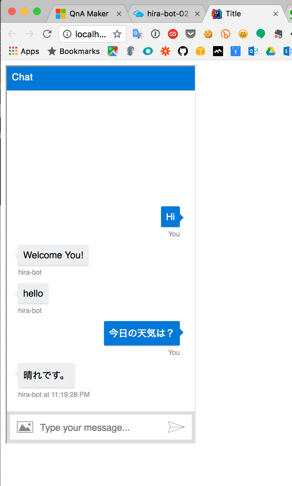 Azure BOT ServiceのWebChatのUIをカスタマイズする方法 #scss - Qiita