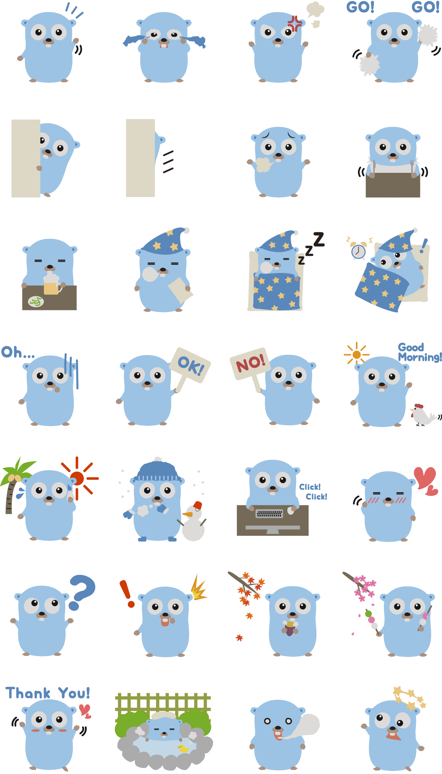 私のGopherコレクション2014 #golang #gopher - Qiita