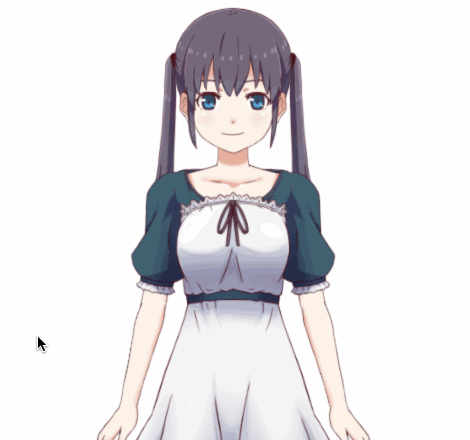 Live2D WebGLでドラッグした方を見る #JavaScript - Qiita