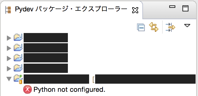 EclipseでPyDevを使ってて"Python not configured."と出た時の対処法 #Python - Qiita