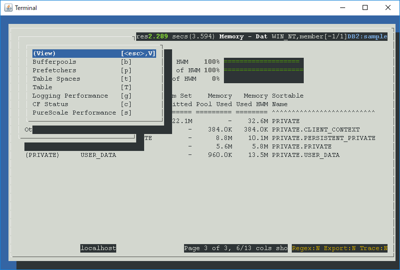 DB2DBA: DB2 11.1新機能 - dsmtop #db2 - Qiita