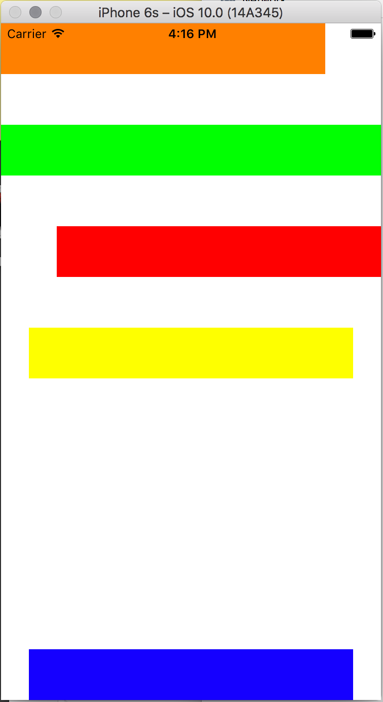 図形(UIView)の表示位置を操作する【Swift3.0】 #バナー - Qiita