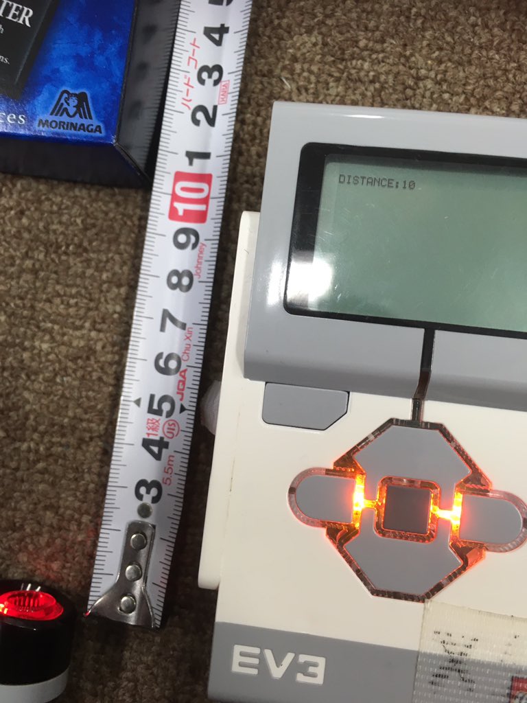 TOPPERS/EV3RTでEV3の超音波センサーを使ってみる #C - Qiita