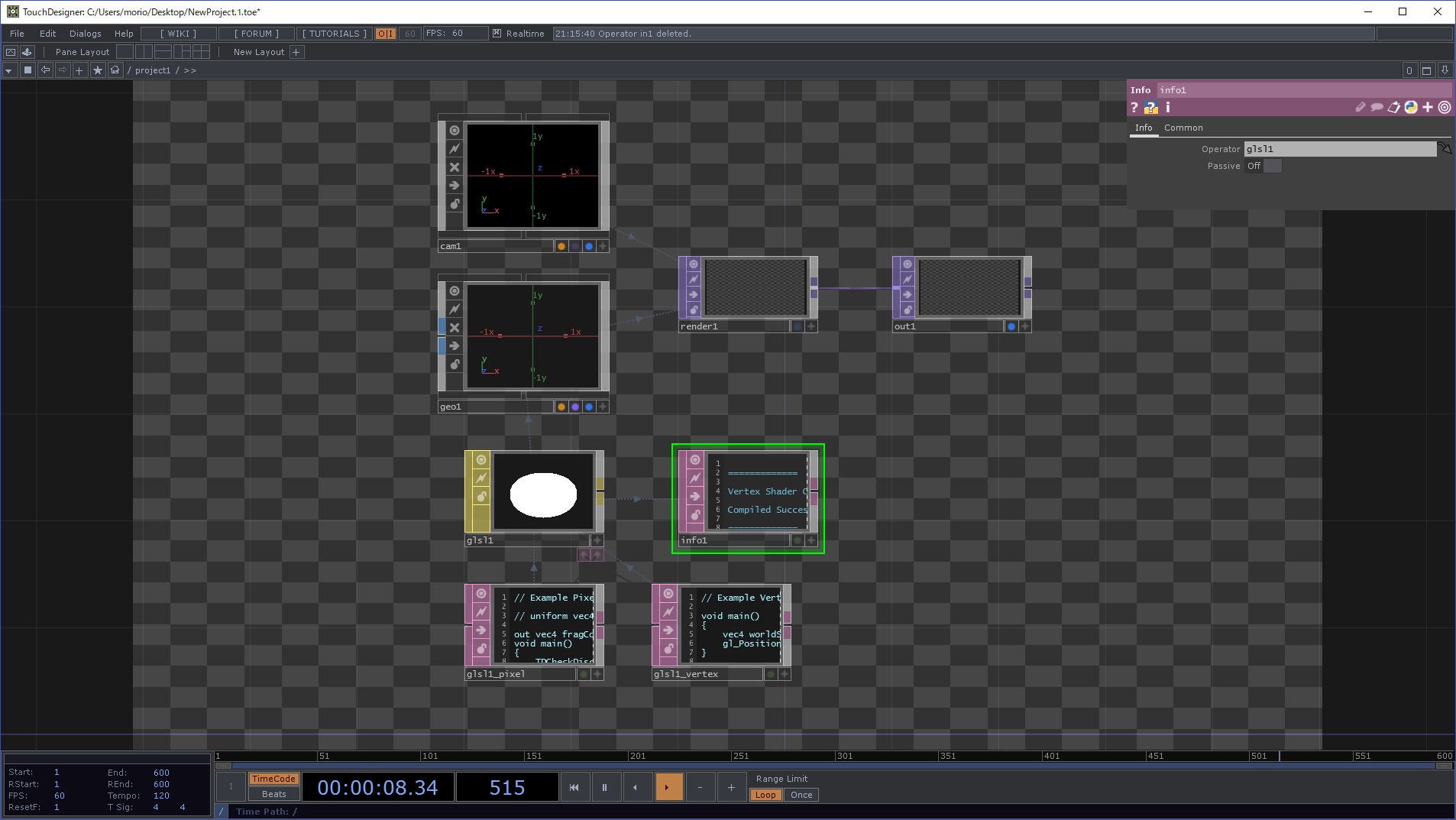TouchDesignerでGPGPU Particle Systemを作る Vol.1 基本編 #GLSL - Qiita