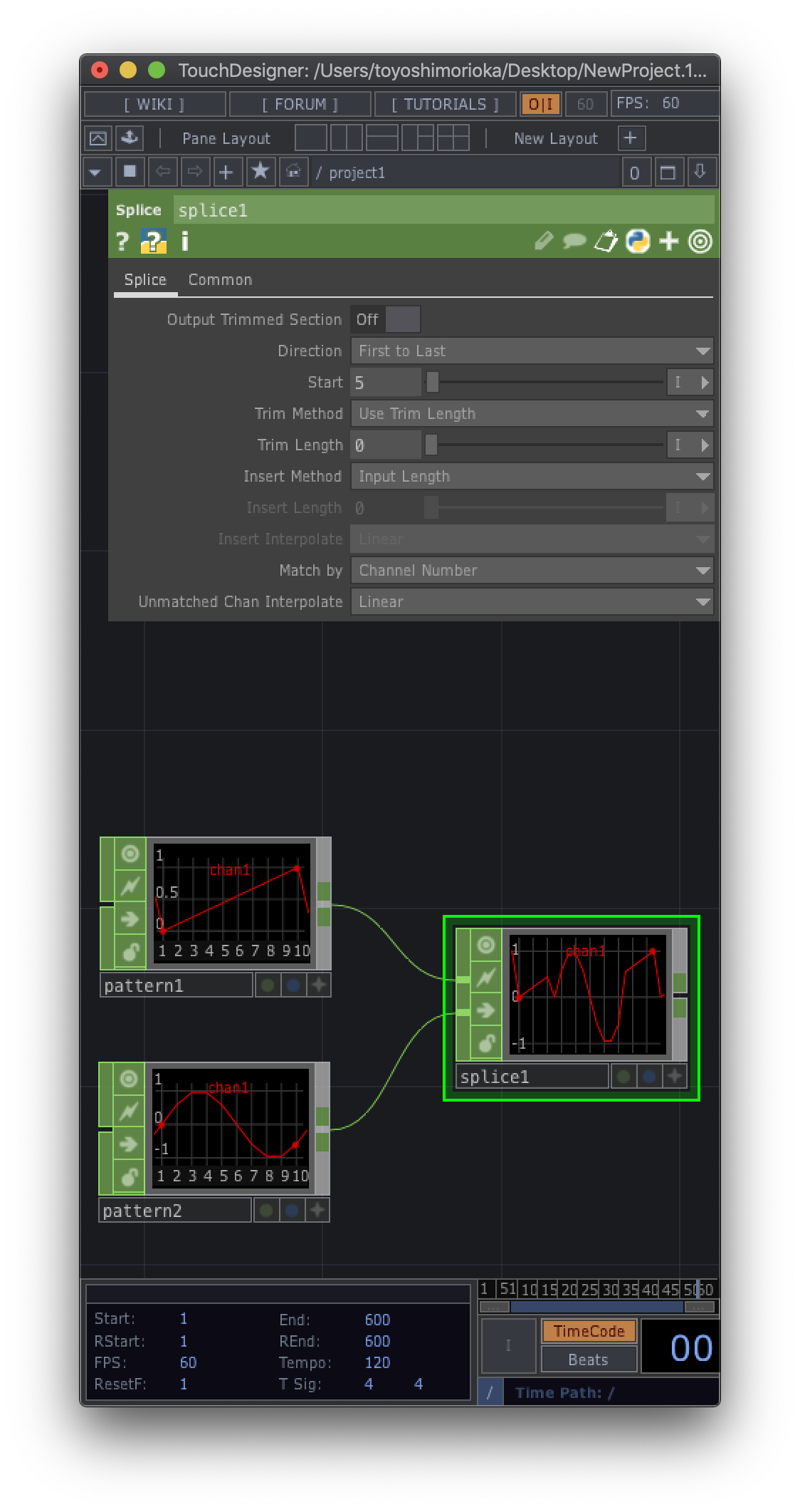 よく忘れる特殊なCHOPたち #TouchDesigner - Qiita