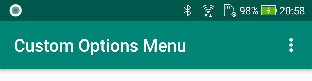 AndroidのOptionsMenuにクレジットを入れたい - Qiita