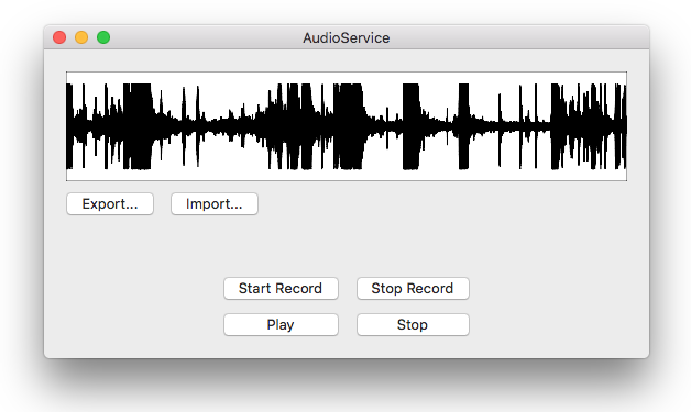 [macOS][Swift4.1] Audio Queue Servicesを使って録音/再生、波形表示する。 #Mac - Qiita