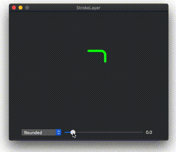 [macOS][Swift4.2] CAShapeLayerを使ったいろんな形のプログレス #MacOSX - Qiita