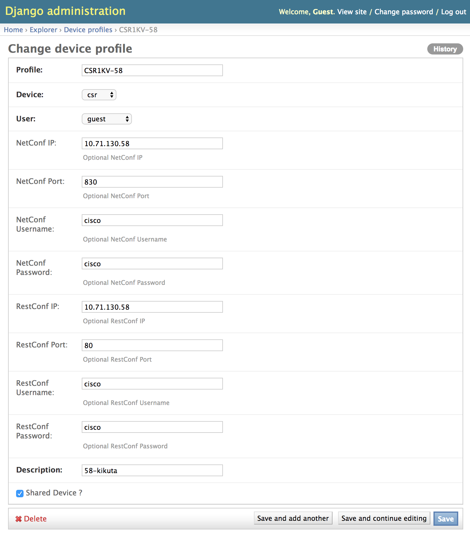 YANG ExplorerでYANGモデルに慣れる #Network - Qiita