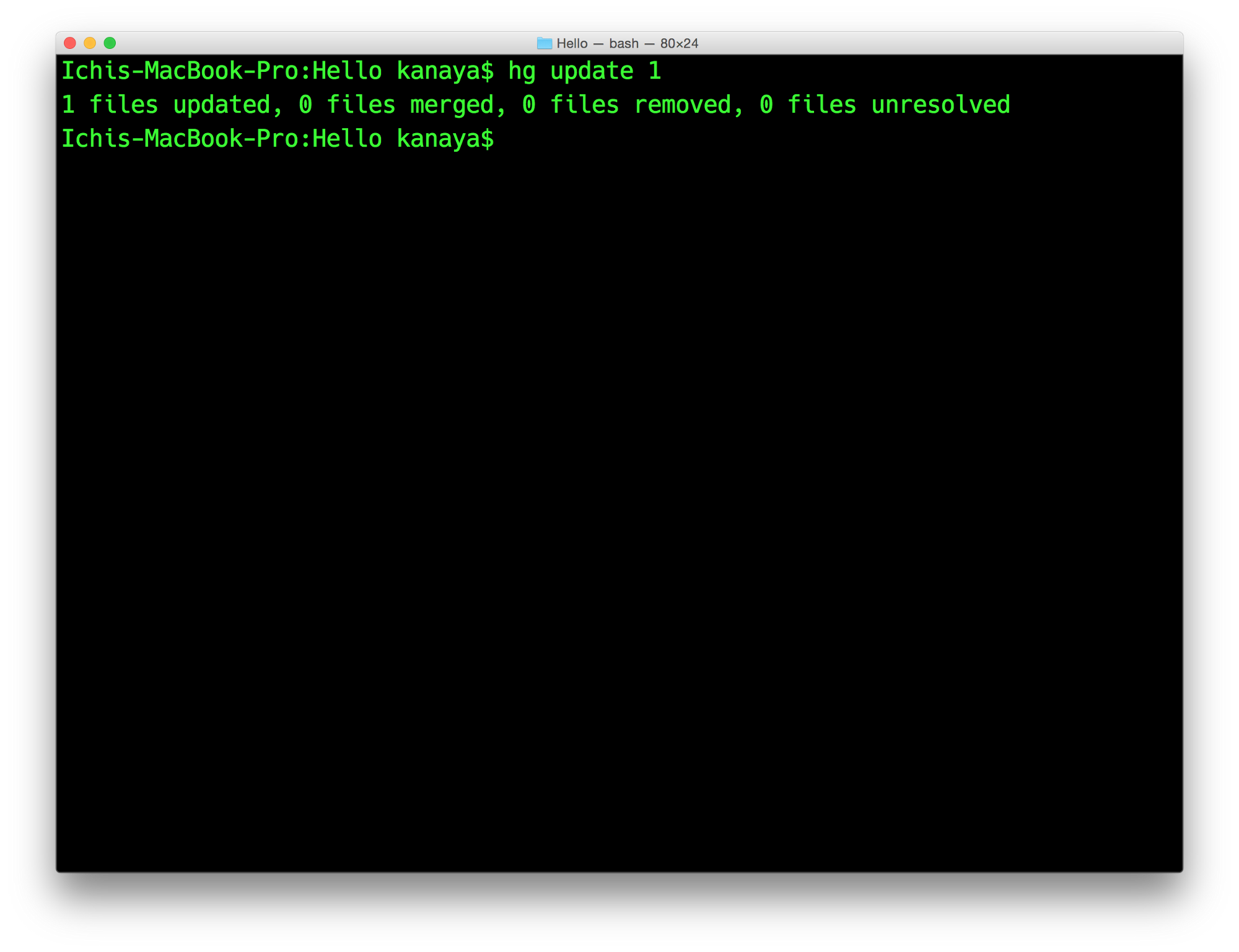 Mercurial入門 - Qiita