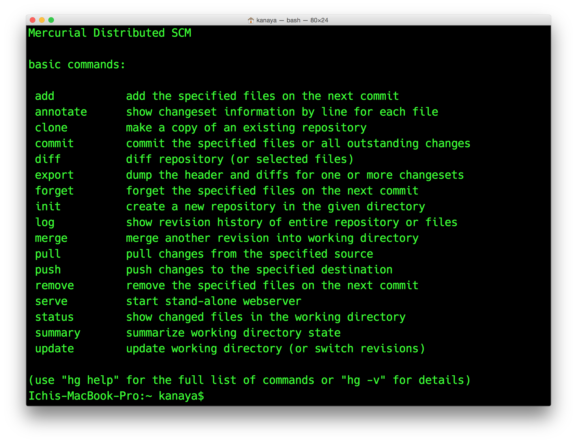 Mercurial入門 #Mac - Qiita