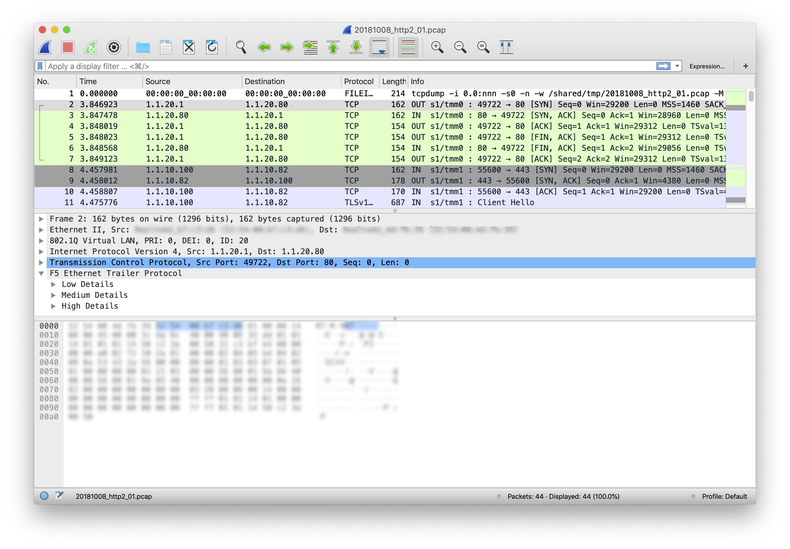 BIG-IPでtcpdumpを使用する際のTips #Wireshark - Qiita
