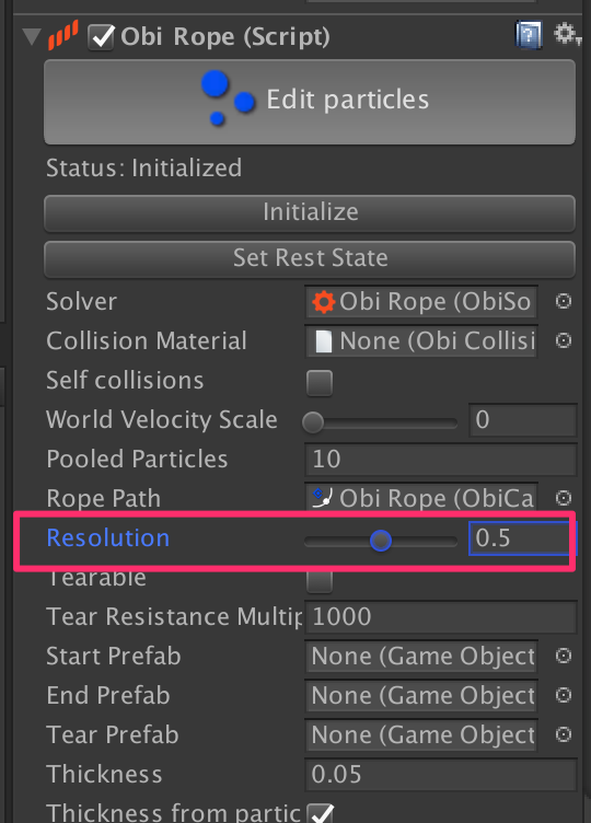 【Unity】ロープのスペシャリストになれるアセットObi Rope #Unity3D - Qiita