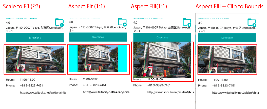 Aspect Fill, Aspect Fit, Scale to Fillの違い #Swift - Qiita