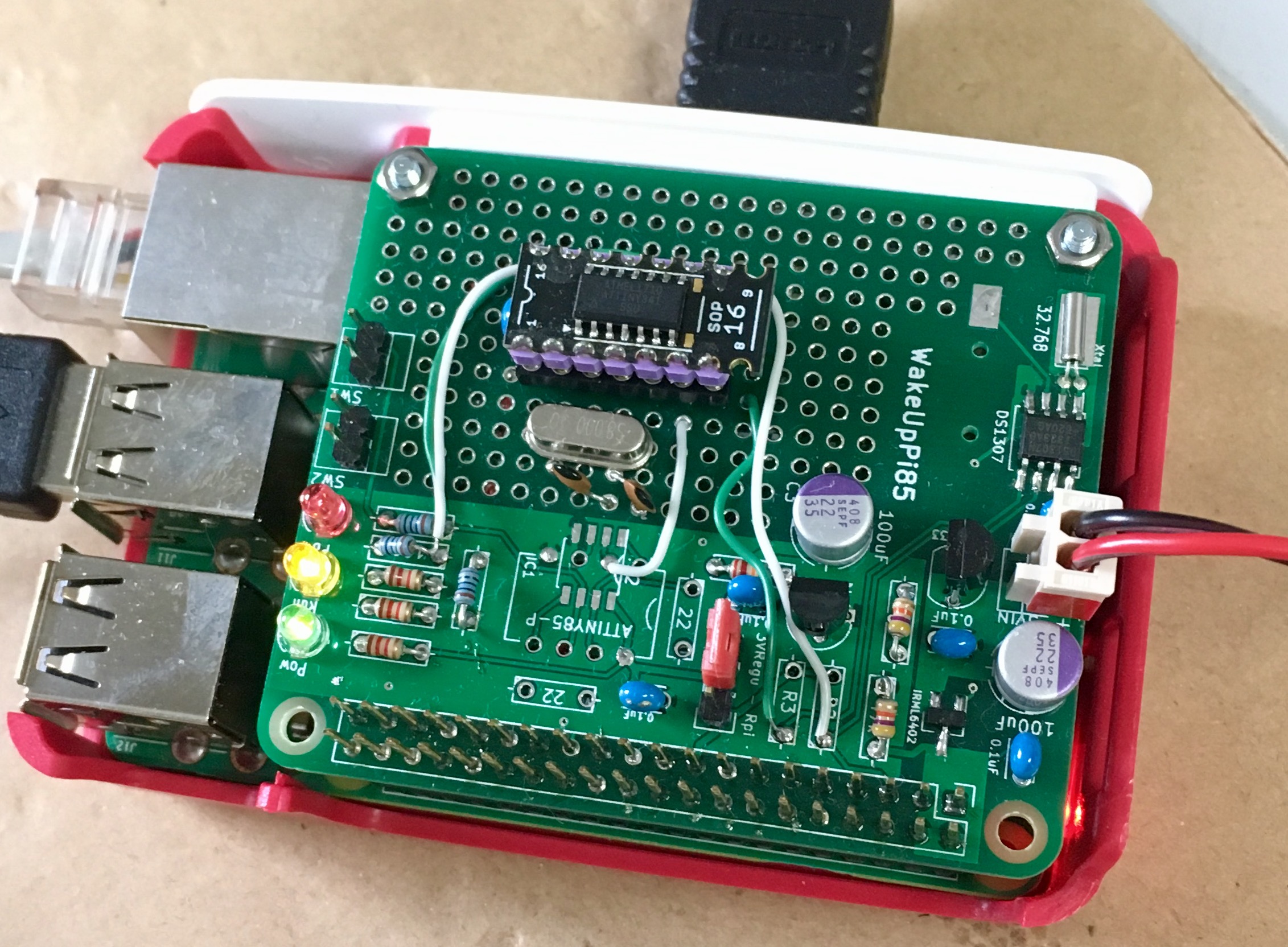 WakeUp Pi ATTiny841 #RaspberryPi - Qiita