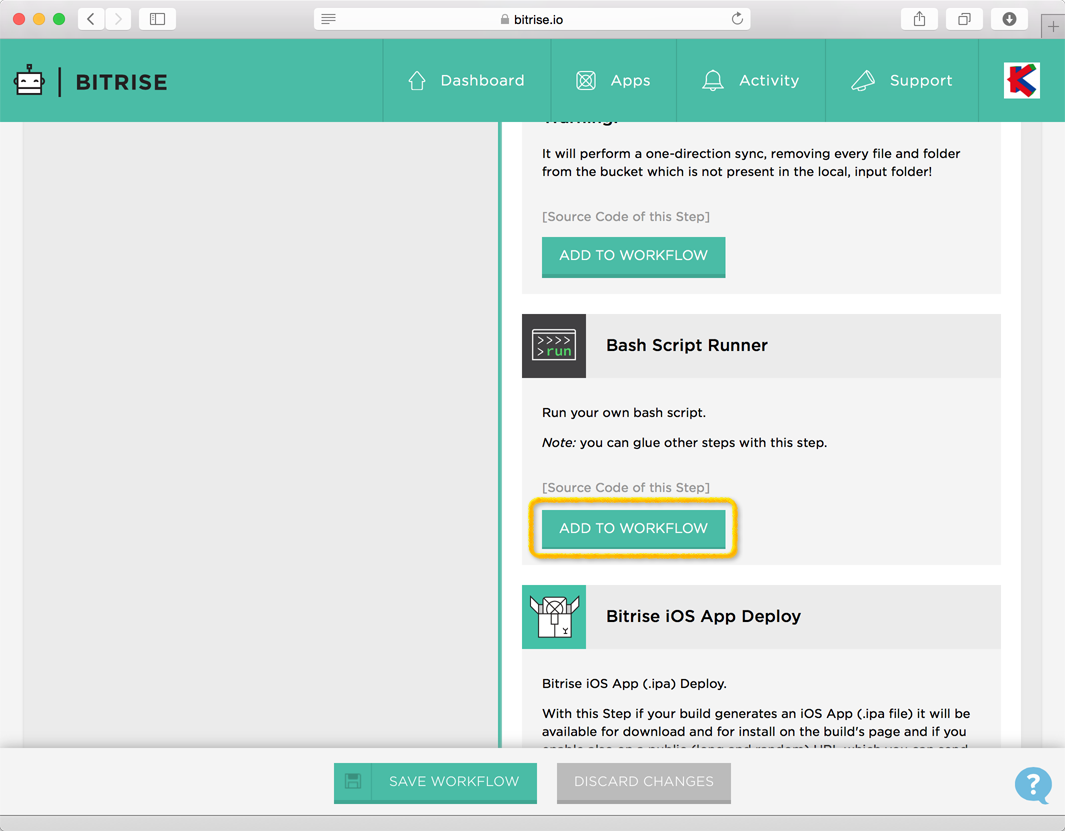 iOS用のCIサービスBitriseを使ってみた - Qiita