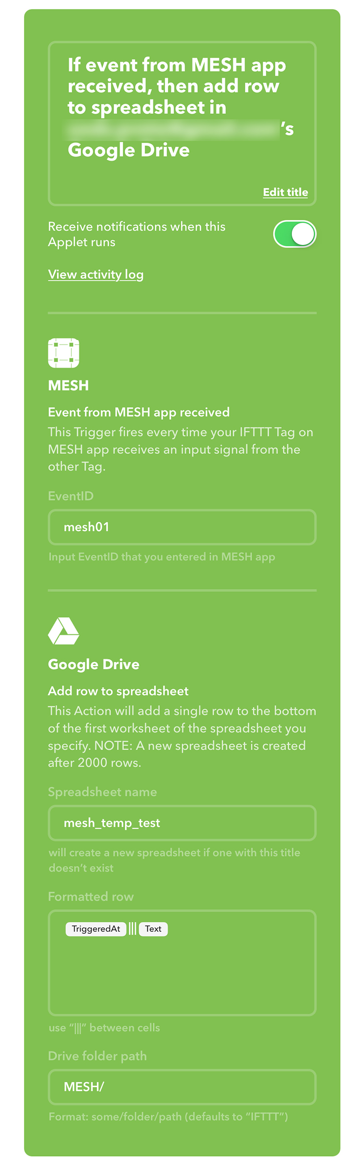 MESHタグで取得した値を可視化&外部で利用できる形に(JSON形式) #GoogleAppsScript - Qiita
