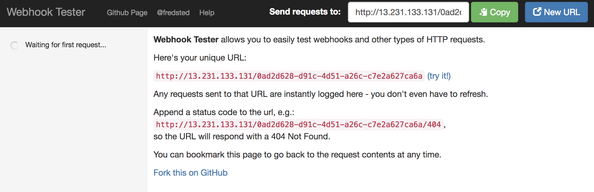 AWS EC2上に自分専用のWebHookスタブサーバーを構築する #AmazonLinux2 - Qiita