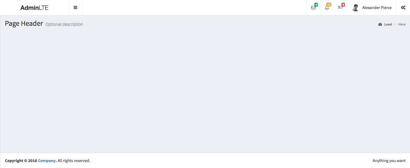 管理画面用のBootstrapテンプレート「AdminLTE」を利用する際に知っておきたい基礎項目 #HTML - Qiita
