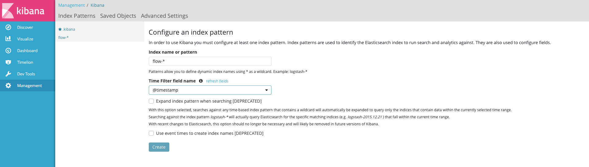 Fluent,Elasticsearch,Kibanaを利用したVyOSのNetFlow監視 - Qiita