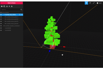 WebVRフレームワークA-Frameで、雪降る街の景色を作ってみました #JavaScript - Qiita
