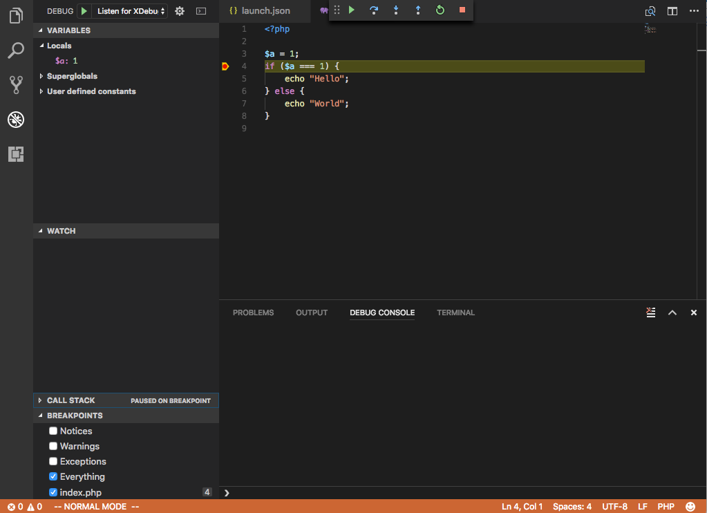 VisualStudioCode + Vagrant + XdebugでPHPをリモートデバッグ #VSCode - Qiita
