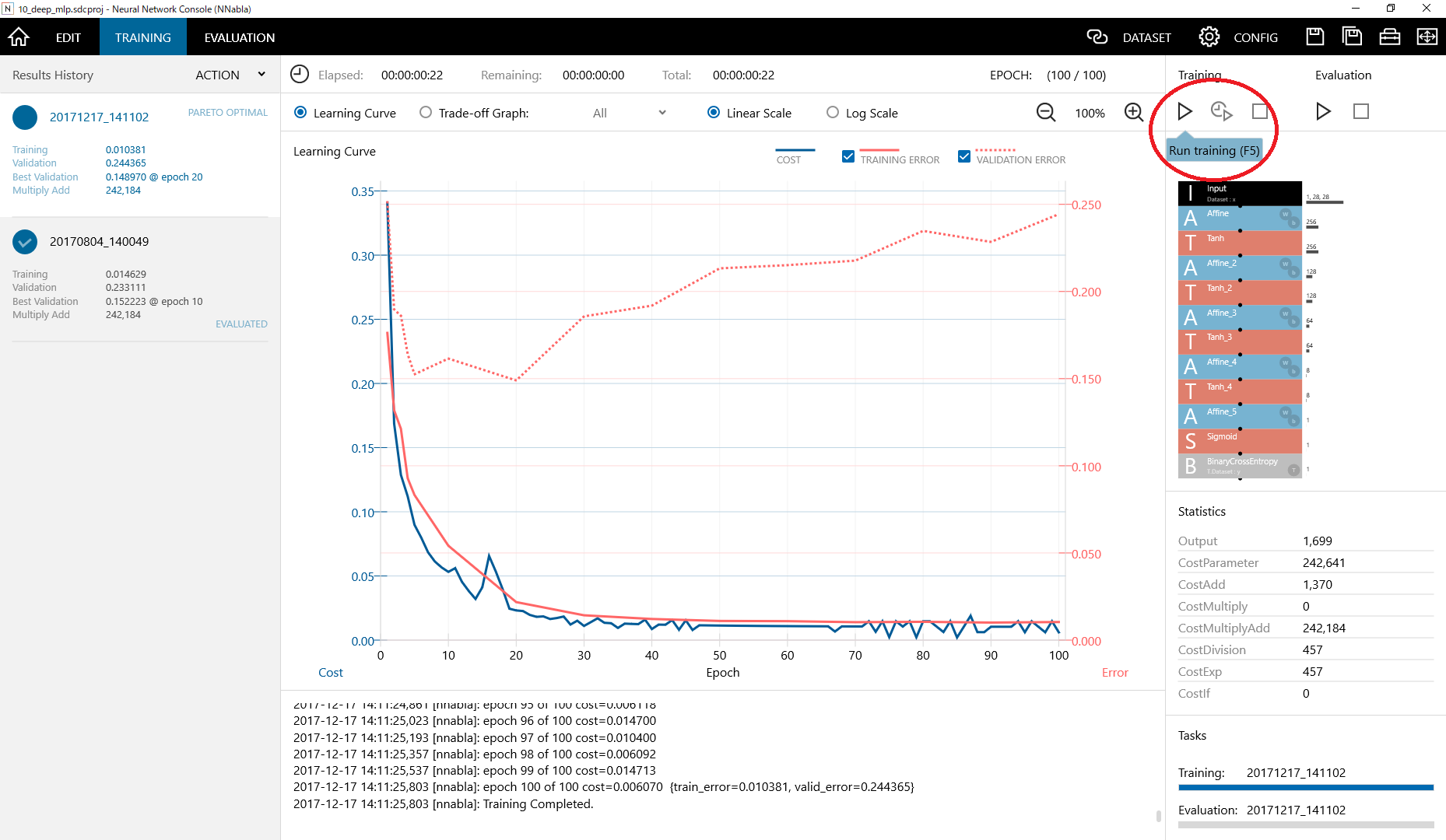 Neural Network Consoleで遊んでみる～その1～ #初心者 - Qiita