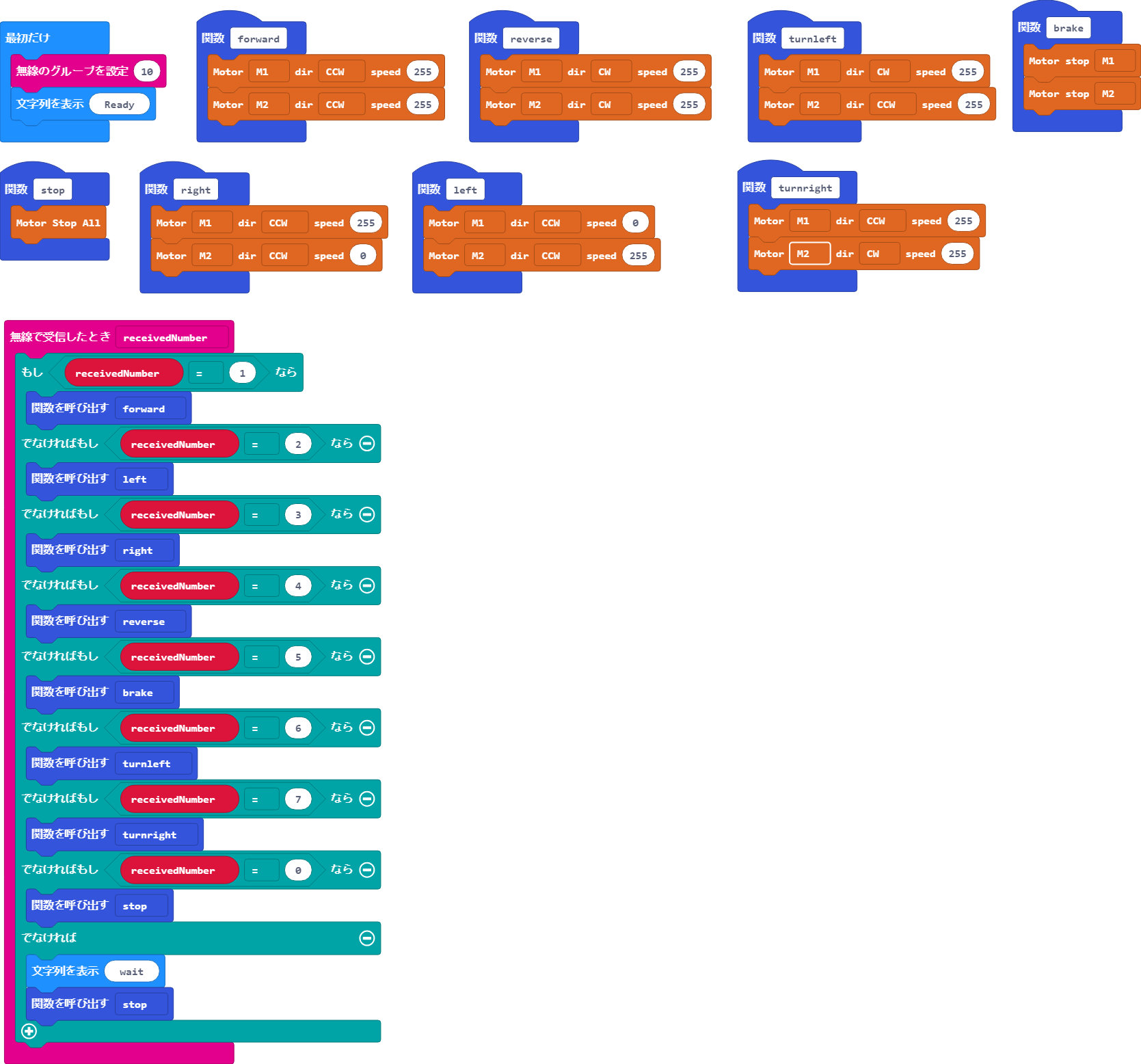 Microbit:DC motor制御（DFROBOTボード） #microbit - Qiita