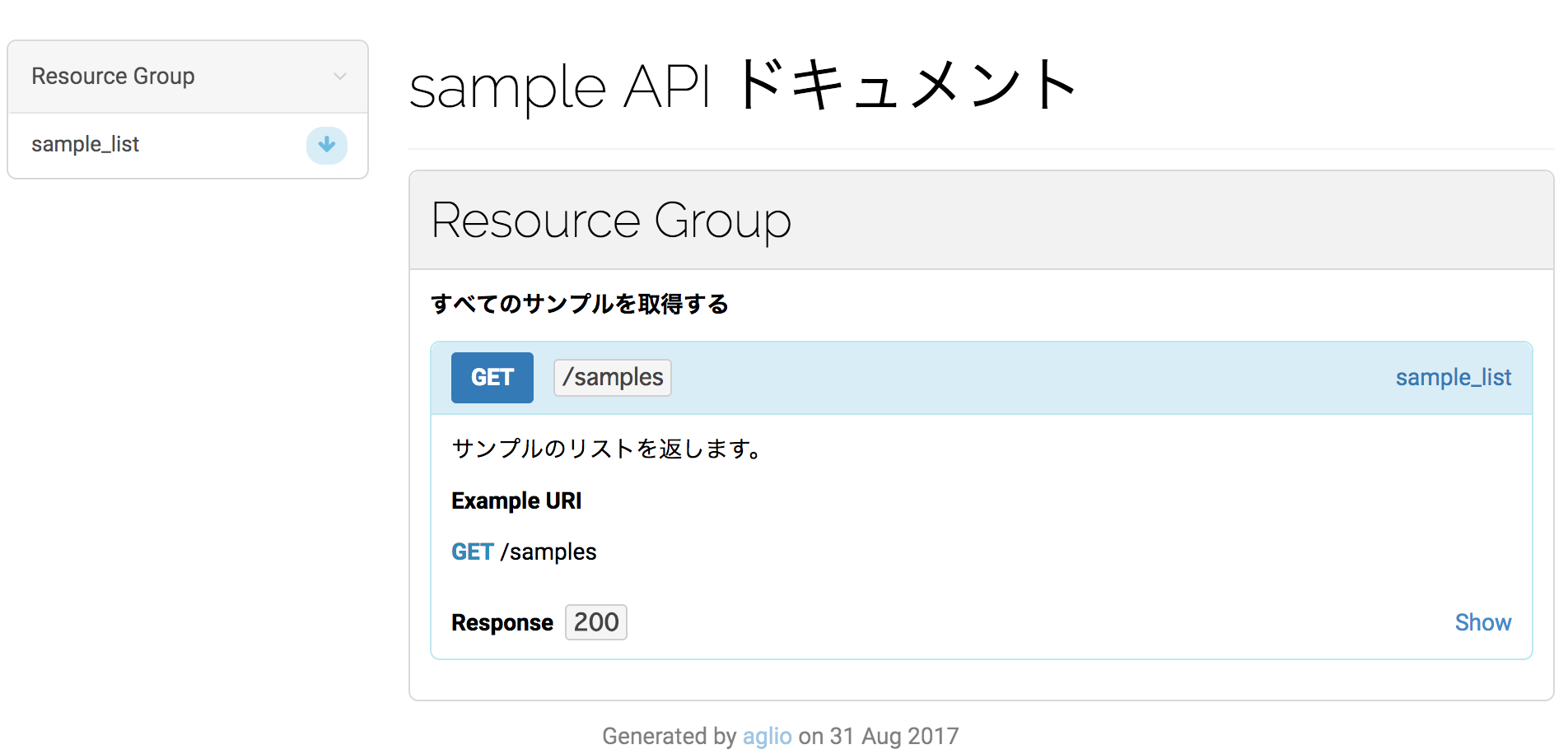 API Blueprint #aglio - Qiita