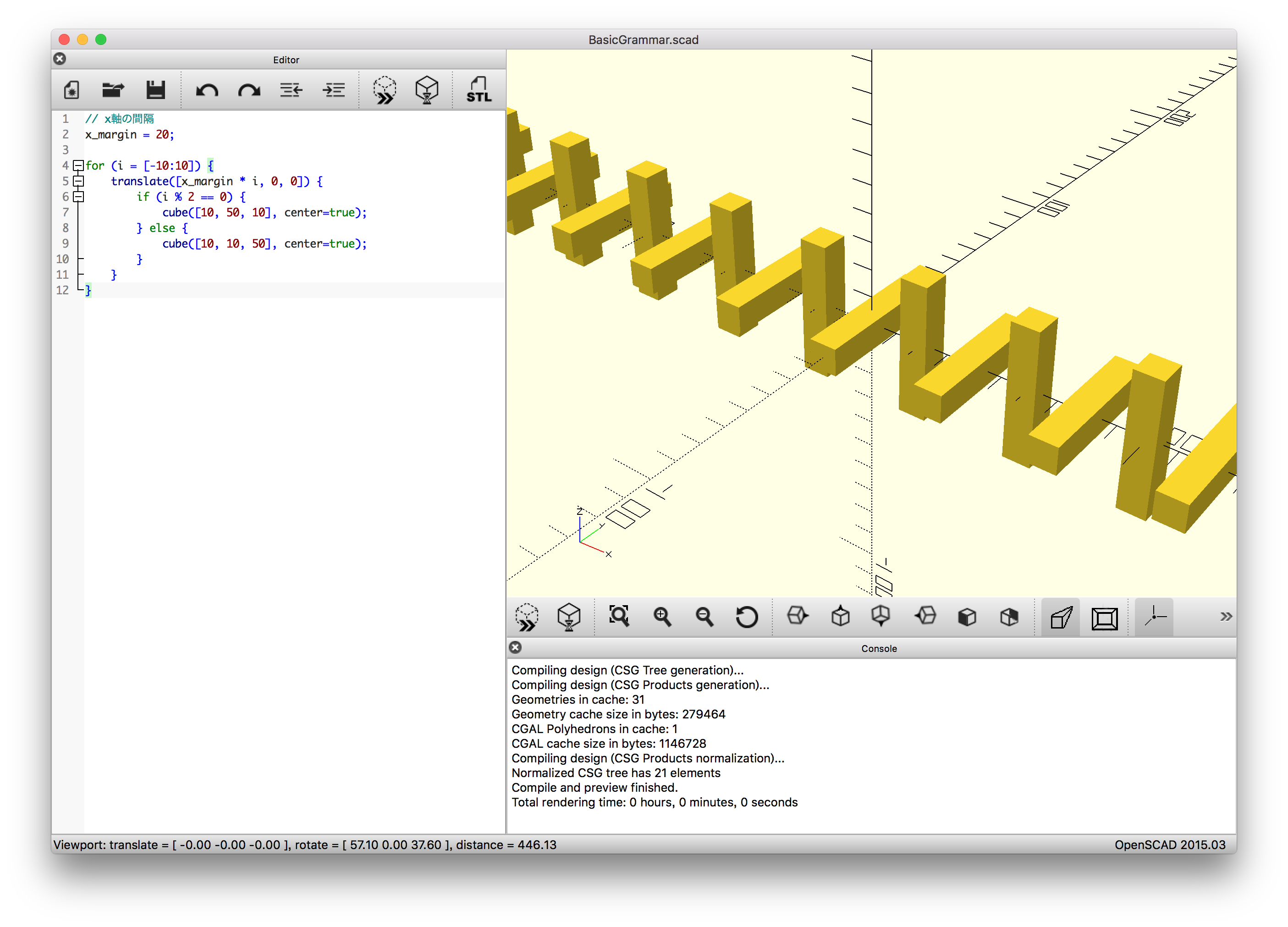 OpenSCADで始めるプログラマブルな3Dモデリング #3D - Qiita