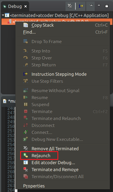 Eclipse CDT での Debugger [忘備録] #C++ - Qiita