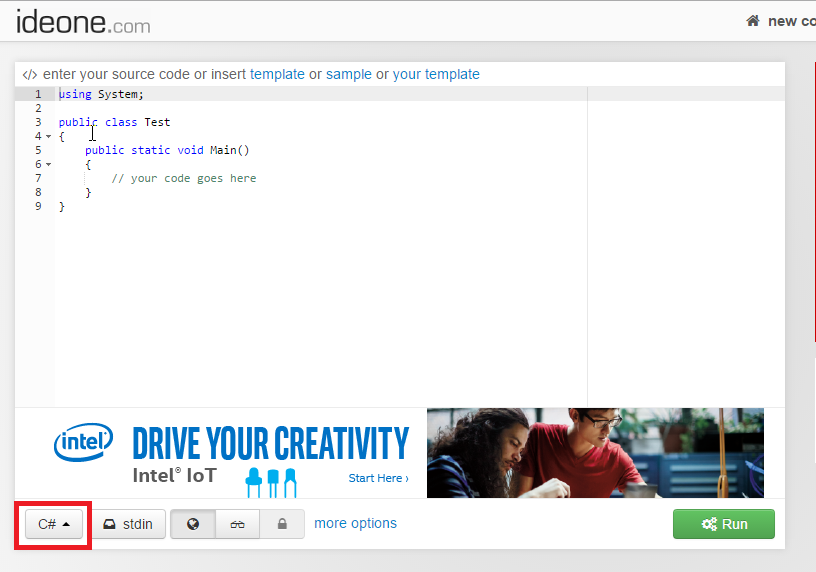 Ideone.comの使い方 #プログラミング - Qiita