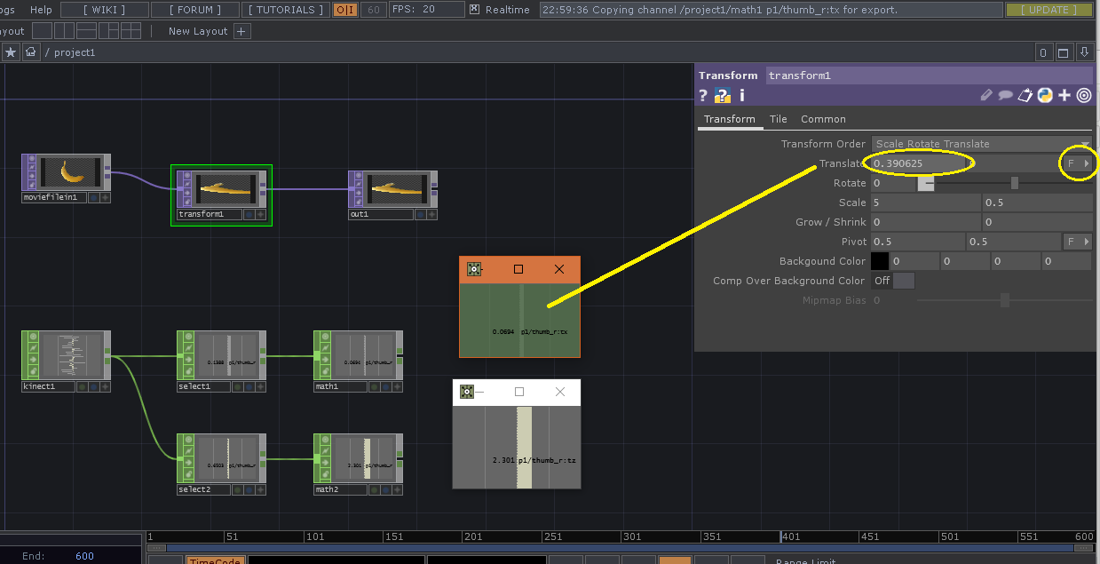Xbox One KinectとTouchDesignerでインタラクション作品を作る！！！（超入門） #Windows10 - Qiita