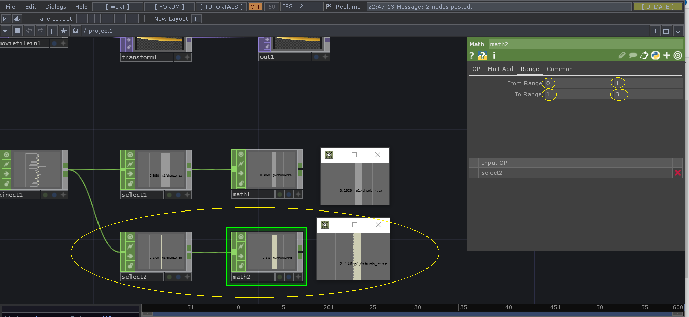 Xbox One KinectとTouchDesignerでインタラクション作品を作る！！！（超入門） #Windows10 - Qiita