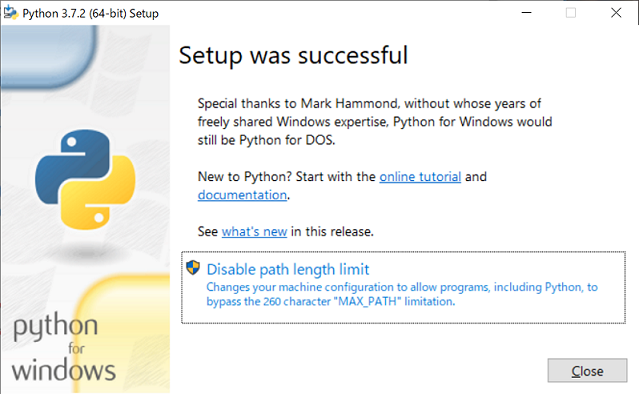 Python のインストール (Windows : Python 3.7.2) #Python3 - Qiita