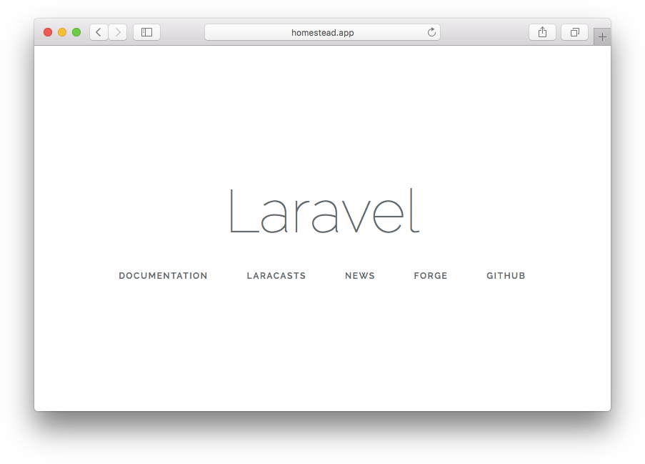 チュートリアル／Laravel Homestead on Macセットアップ #Vagrant - Qiita